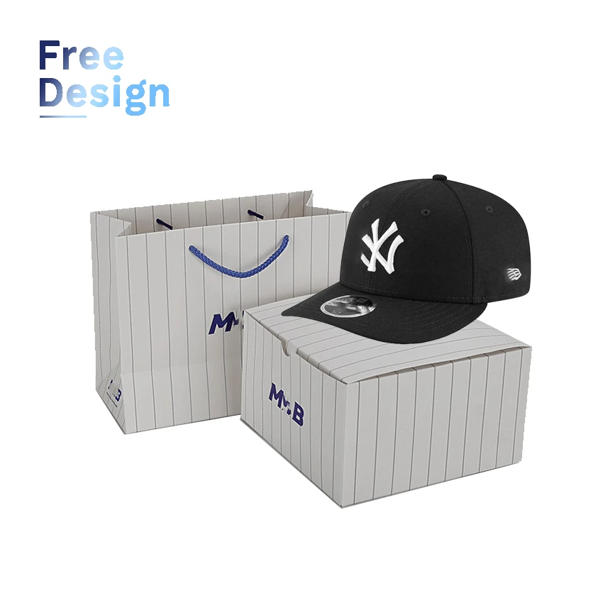Hot Trending Custom Logo Paper Cardboard Cowboy Packaging Bucket Hat ...