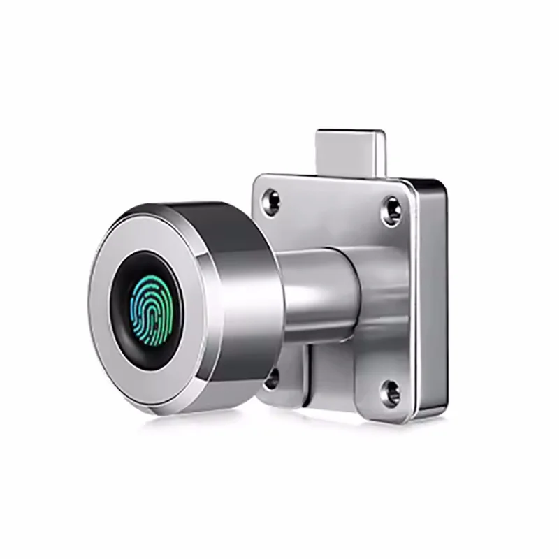 Mtoph 2024 Smart Fingerprint cabinet lock Home perforation-free iron ...