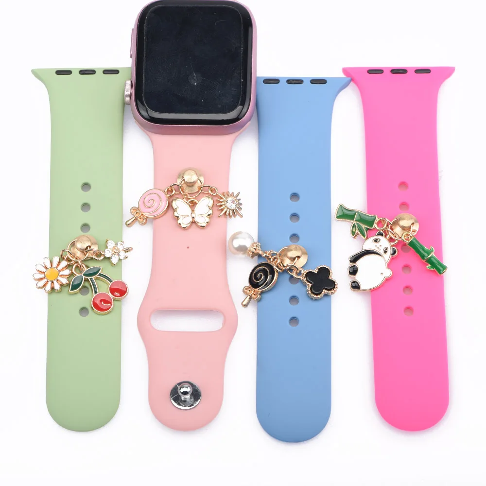 Watch Decoration Charms For Apple Watch Band Bracelet Metal Leg ...