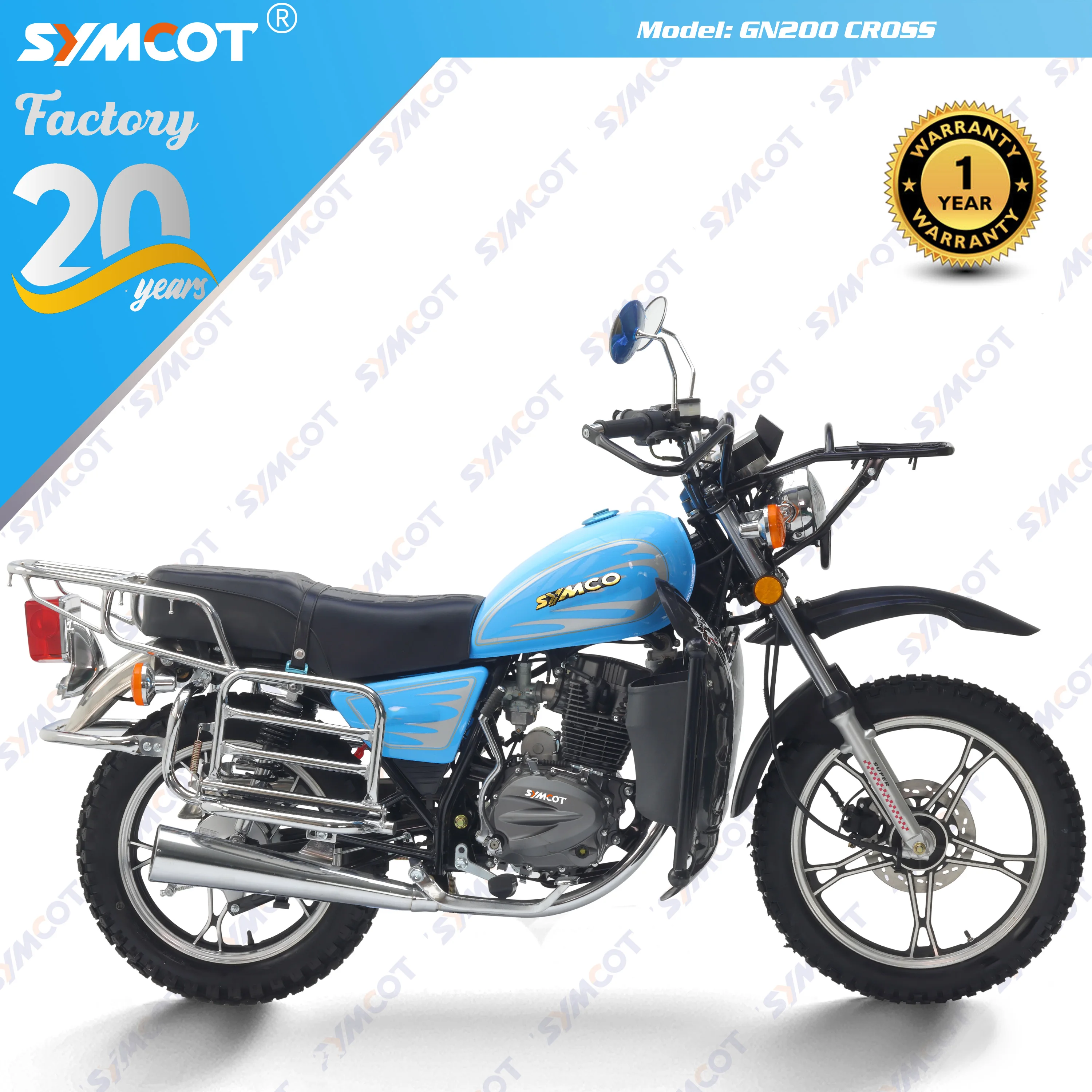 Offroad Gn200 Gn150 With Flip Grill Gn Cross Type Chopper Motorcycle ...