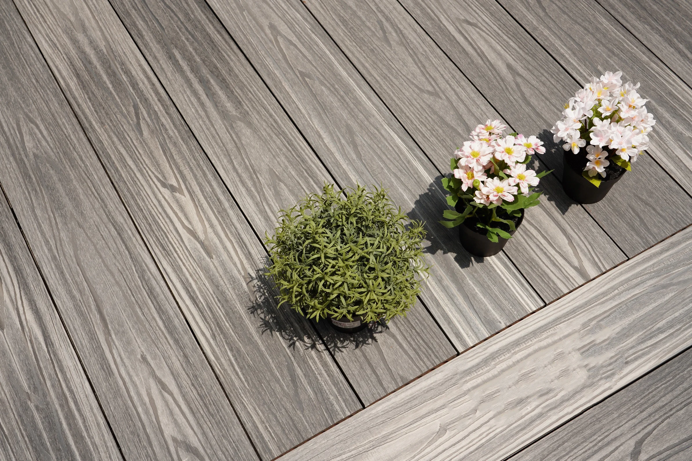 China Factory Wpc Wood Plastic Composite Flooring Outdoor Exterior ...