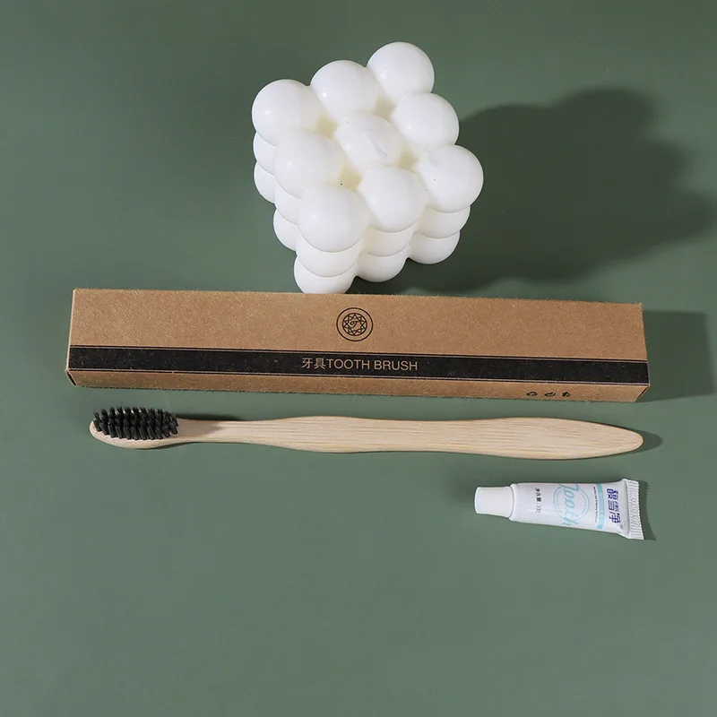 Biodegradable Hotel Toothbrush - Eco-Friendly Dental Kit