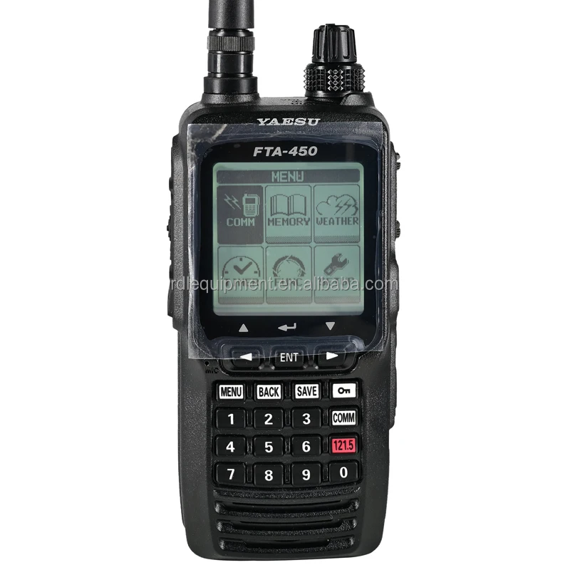 Yaesu FTA-450L Walkie Talkie 20-1000Mhz 5W Air Band Radio UHF VHF DTMF ...