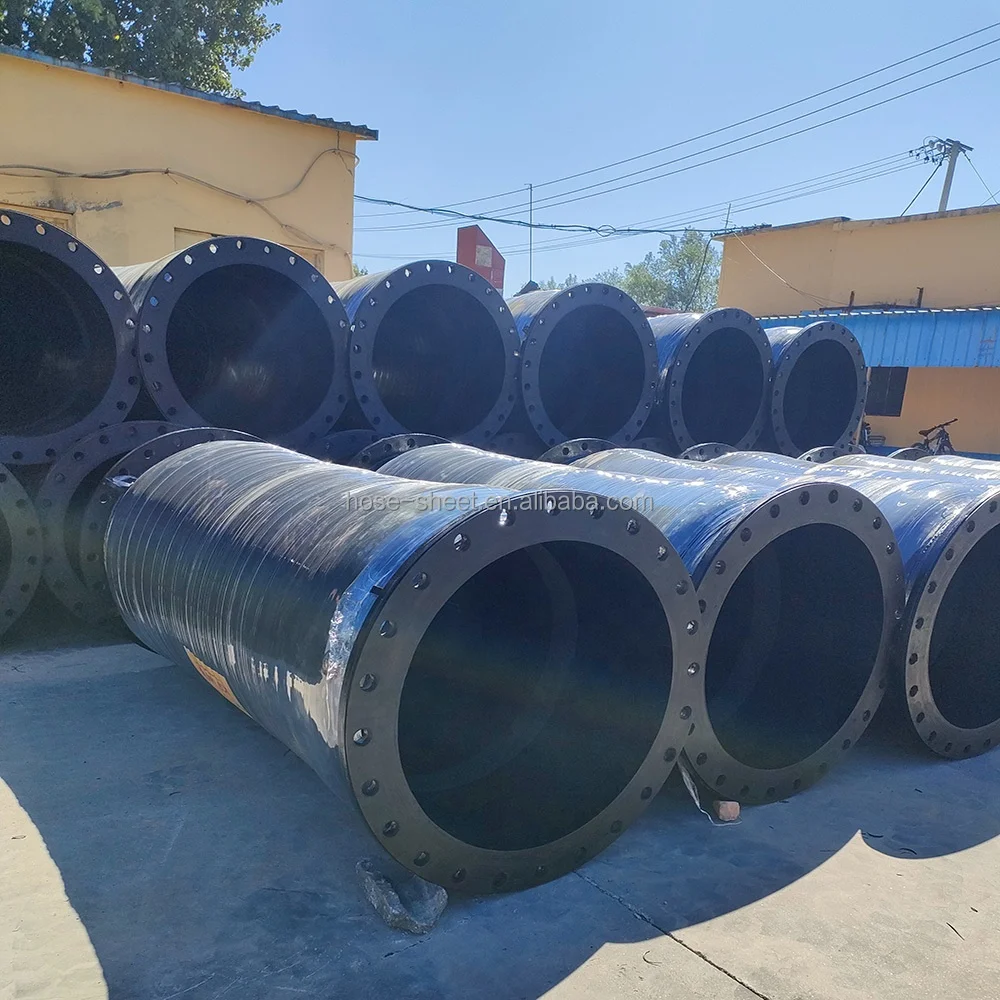 Sand Discharge Water Rubber Big Bore Suction Dredging Hose Suction ...