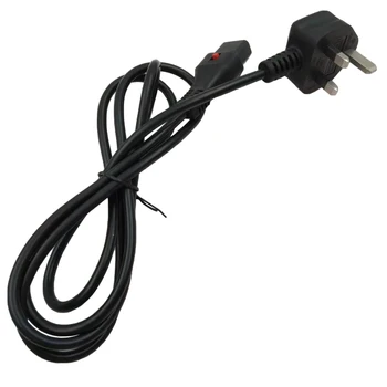 13a 250v Male British Plug To Female Iec C13 Extension Cord - Buy 13a ...