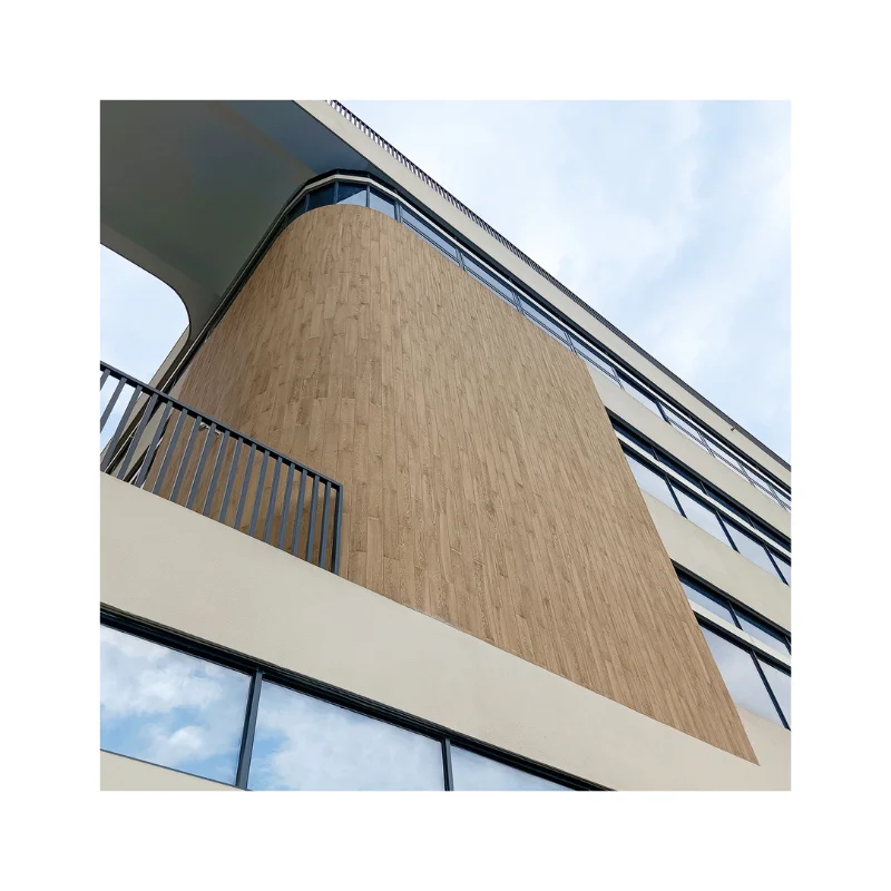 Justone Decorative Soft Exterior Artificial Stone Cladding Wood Grain ...