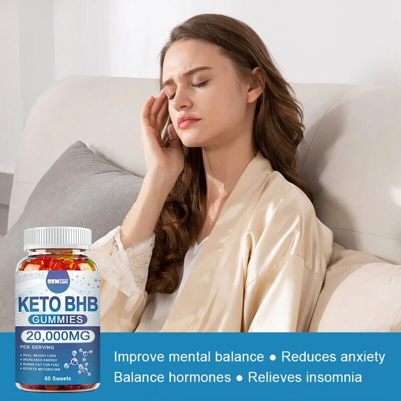 Custom Apple Cider Vinegar Candy Weight Loss Gummies 60 Sweets Acv ...