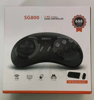 16 Bit Retro Tv Game Player Built In 688 Classic Games Wireless ...