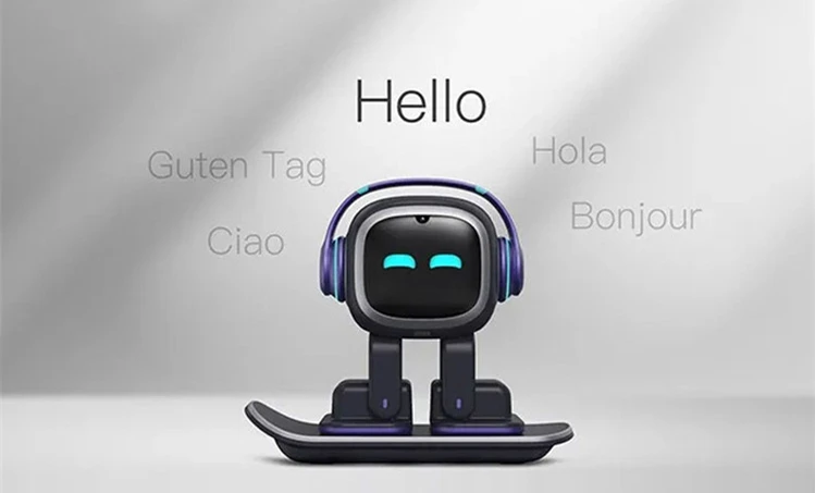 Emo Robot Intelligent Emotional Interactive Voice Ai Desktop Toys ...