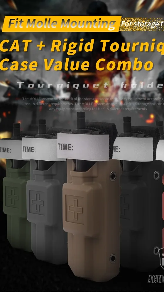 Actionunion Customize Tactical Rigid Gen7 Cat Tq Case Molle Medical ...