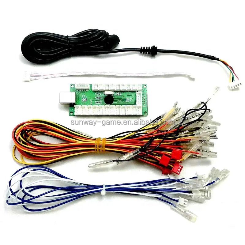 Zero Delay 1 Player Led Illuminated Arcade Usb Encoder For Arcade Game ...