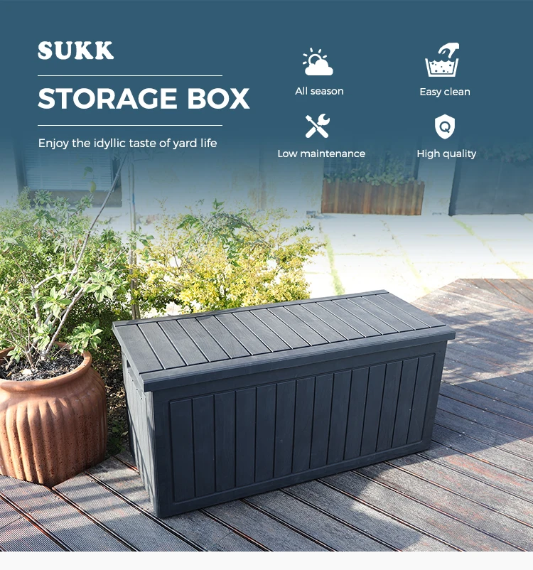 KD Design Garden Poolside Shed - Stylish Afterschool Storage