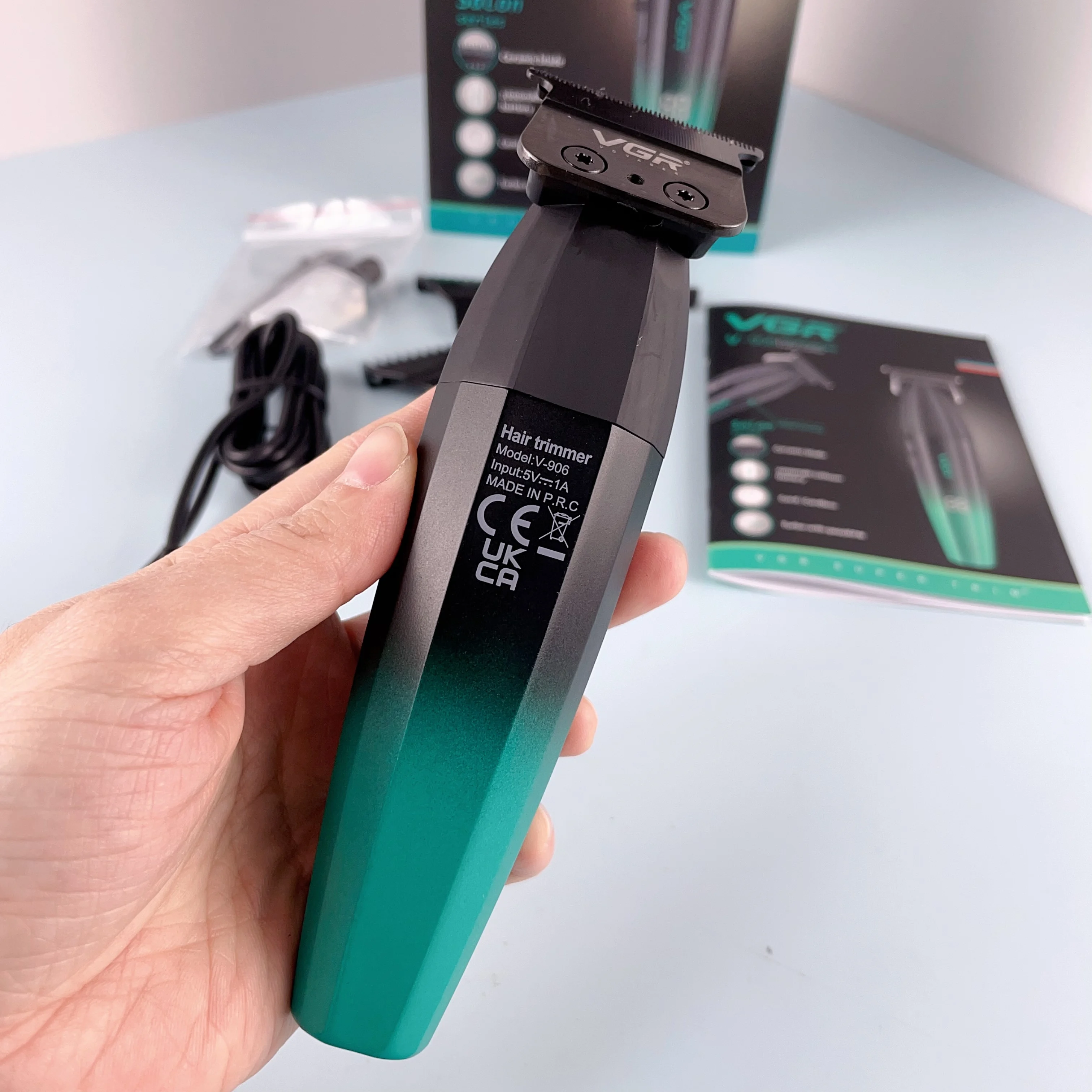 Vgr V-906 Hair Trimmer - Professional, Rechargeable, and Versatile