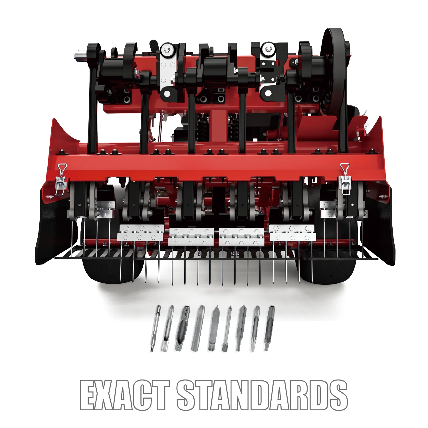 Commercial Heavy-Duty Front Lawn Aerator for Golf Courses