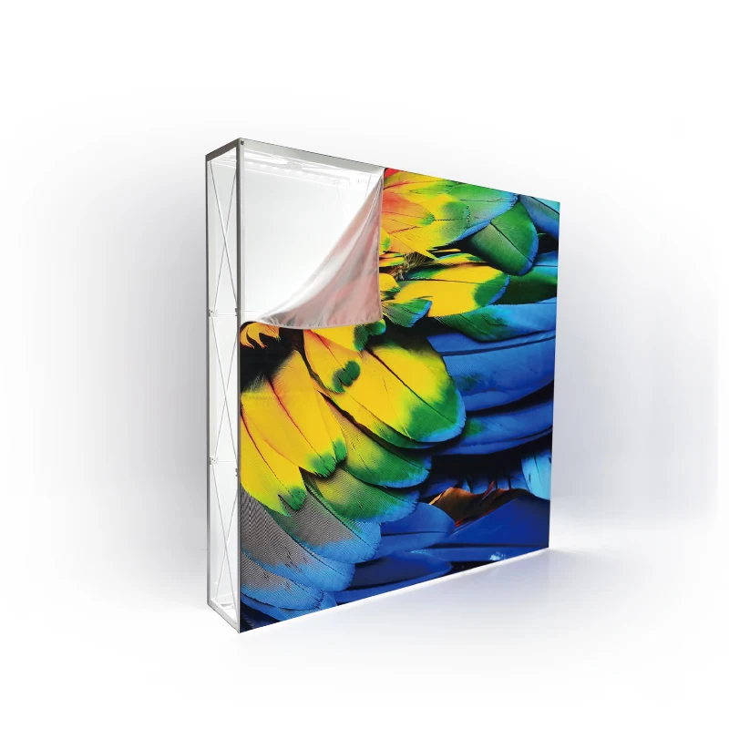 10x10 3x3 Lightweight Extrusion Frame Event Backlit LED