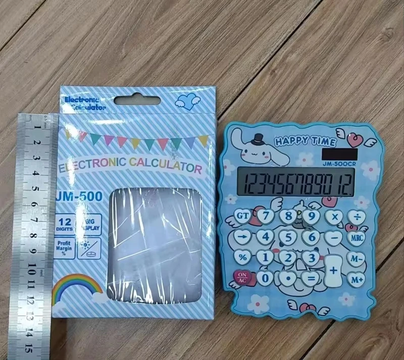 Cinnamoroll Calculator Cartoon Cute Kuromi Computer 12-digit Calculator ...