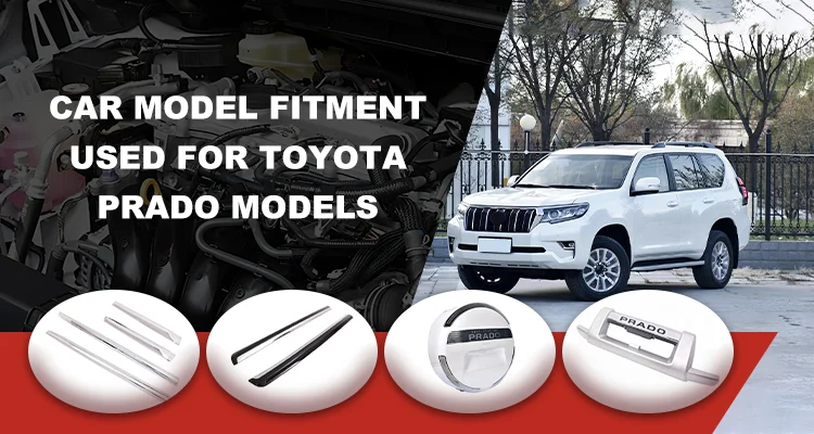 Abs Car Spare Tire Cover Fit For Prado Toyota 2018 Year Spare Wheel ...