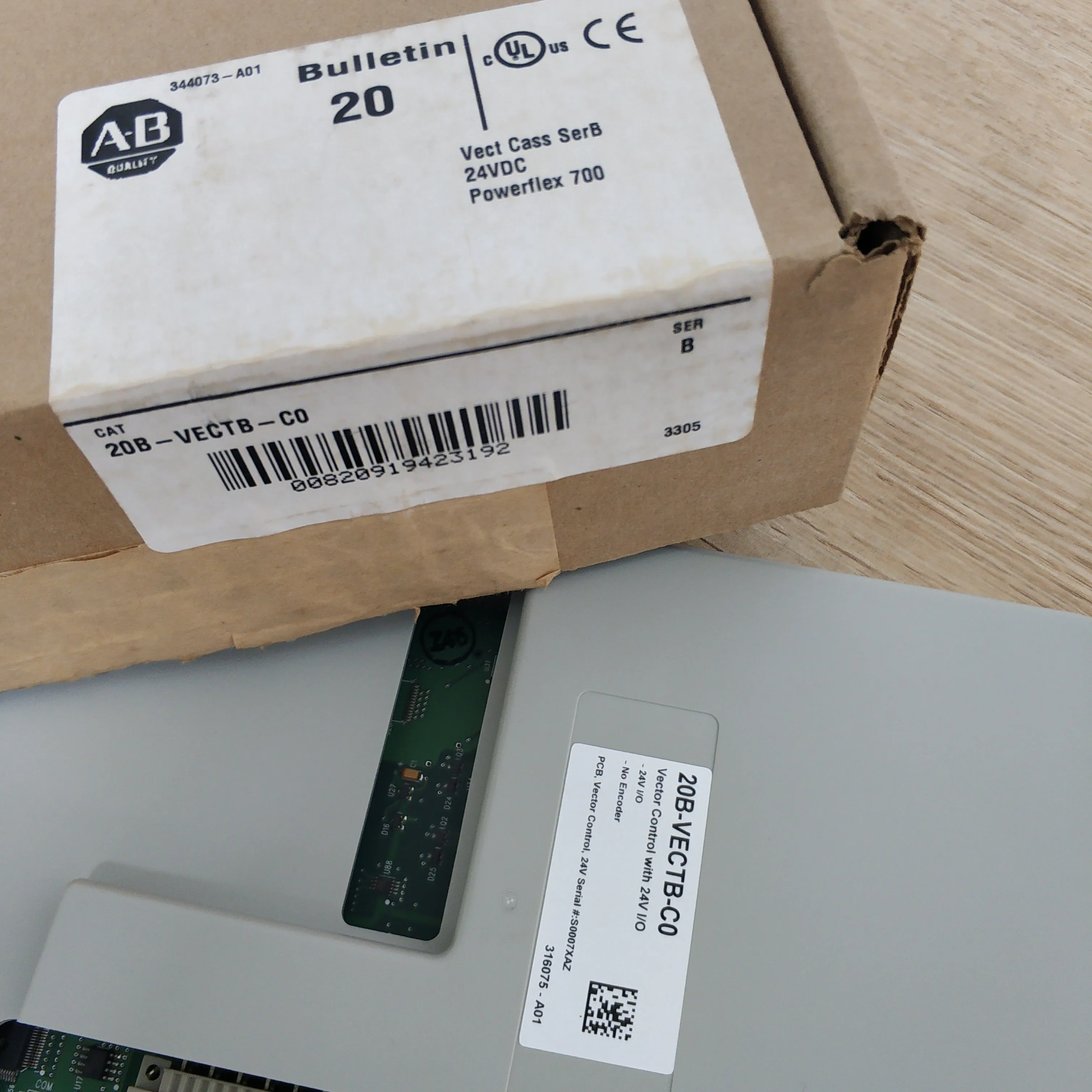 艾伦-布拉德利盒式磁带矢量控制24v Dc内部安装20b-vectb-c0 - Buy 变频器主板,矢量控制盒式套件,Plc 24v ...