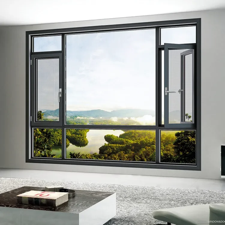 Modern Design Customized Sliding Windows Door System Double Glass ...