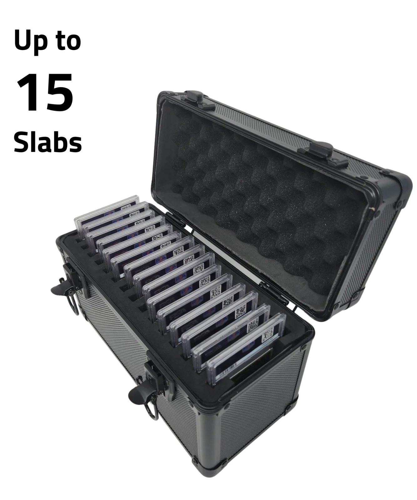 Graded Card Storage Box Case 15 Slabs Psa Bgs Cgc Sgc| Yugioh Sports ...