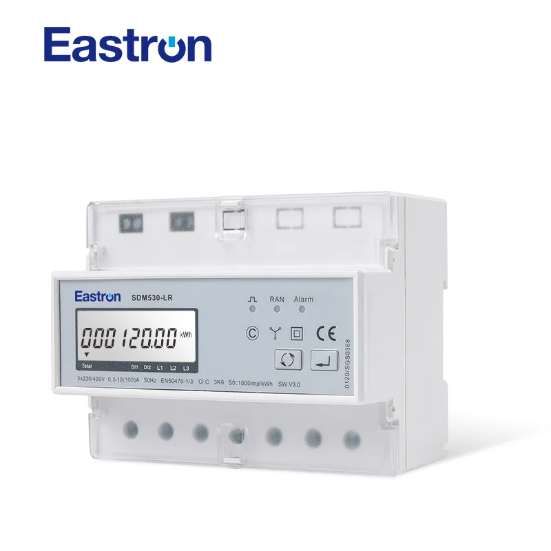 Eastron SDM530-LR Smart Meter - Max 100A Three Phase Lorawan