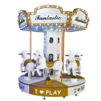 Shopping Mall Spinner Kids Mini Amusement Mobile Merry-go-round Plastic ...