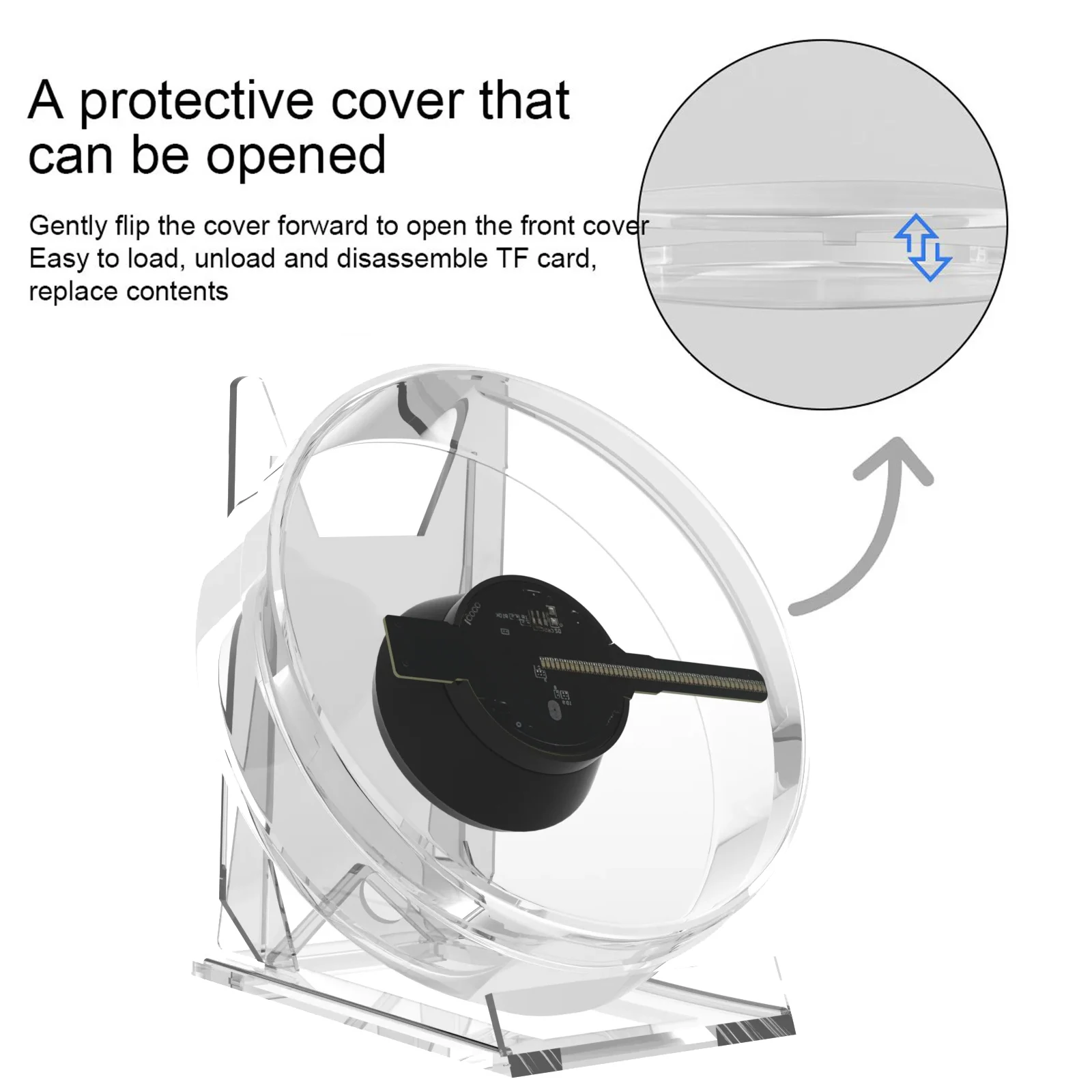 Advertising Fan - 3D Hologram Desktop Projector for Events