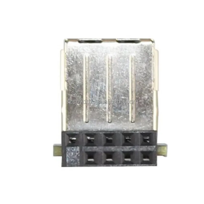 9pin Motherboard to 2 Ports USB2.0 Dual USB A 9 Pin Female Adapter ...