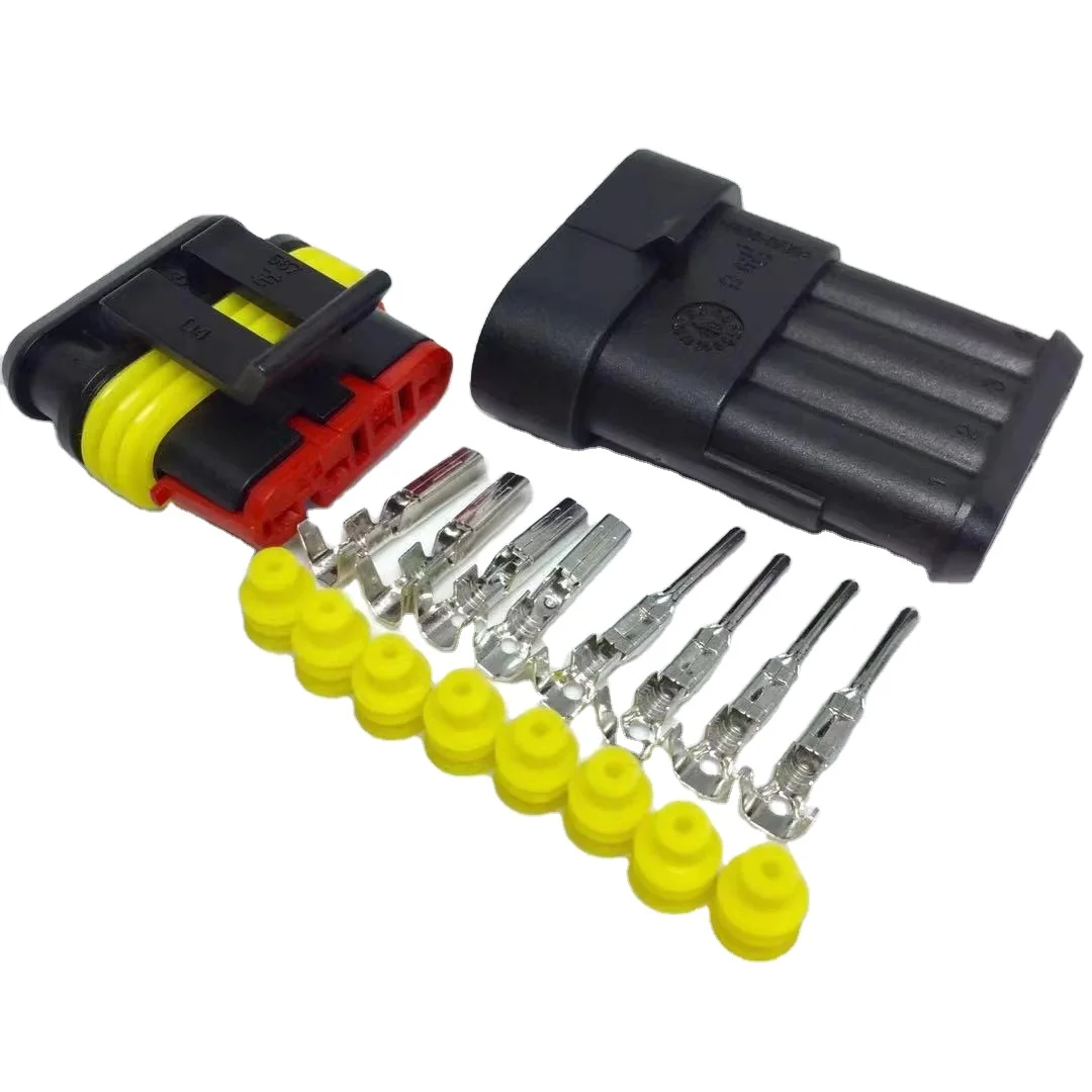282088-1 TE AMP SUPER SEAL 1.5 SERIES Waterproof Cable Connector 2 Pin Auto connector| Alibaba.com