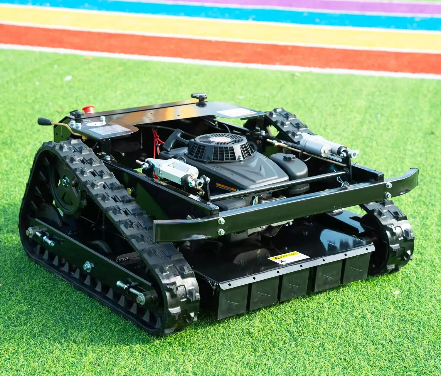 Crawler Robot Lawn Mower Self Propelled Remote Control Tractor Garden ...