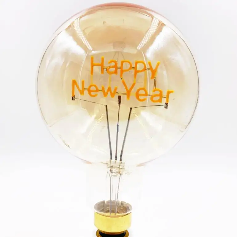 Decorative Filament Bulb Home Led Bulb 4w Customized Letter Bulb - Buy ...