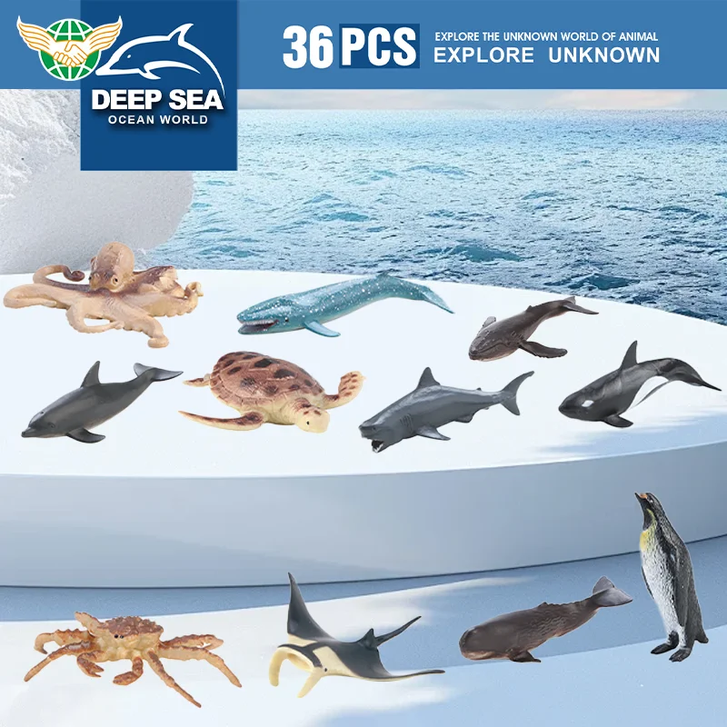Custom Simulation Plastic Ocean Animals Sea Creatures