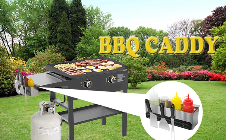 Jh-mech Space Saving Bbq Accessories Storage Box Stainless Steel Grill ...