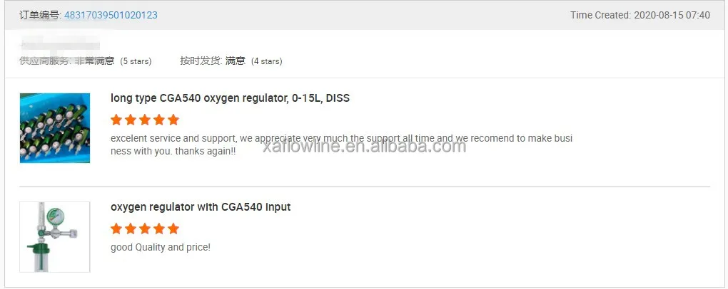 DISS Output Nitrogen Regulator CGA580 0-15L Barb for Medical