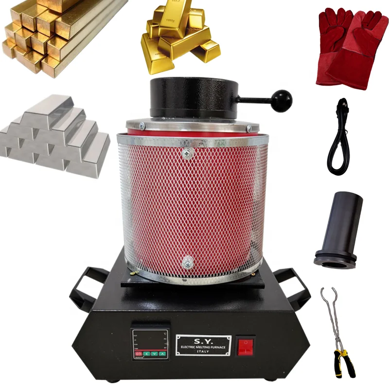 Smelting Furnace for Melting Gold Ore Iron Metal Smelting Furnace ...