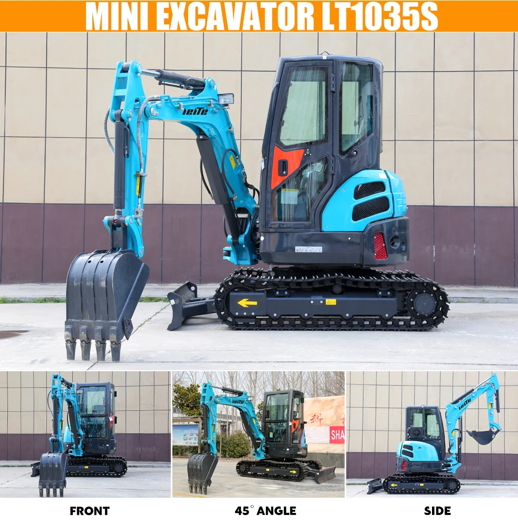 Chinese Factory China Mini Digger Micro Digger 1 Ton Mini Excavator 1.8 ...