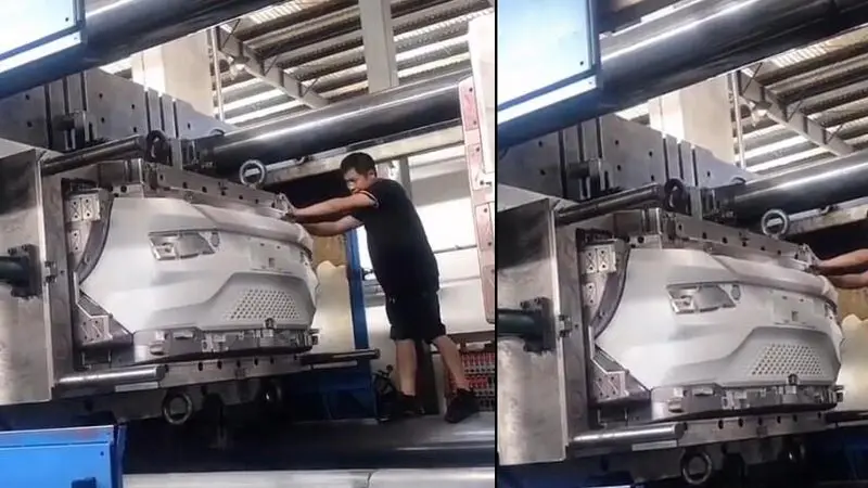 HAIJIA Plastic Bumper Making Machine - 24 Ejectors, 708g/s