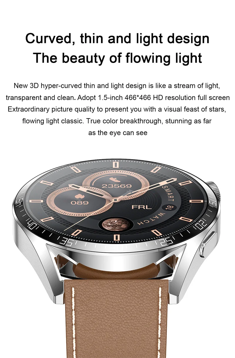 New Gt4 Max Smartwatch Heart Rate Bt Call Nfc Access Smart Bracelet ...