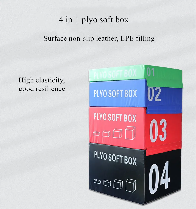 Plyometric Plyosoft Jump Platform - Adjustable Gym Equipment