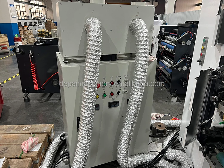 Small Multicolor Flexographic Printing Machine for Labels