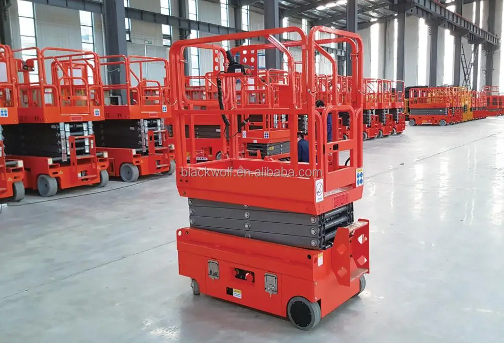 6m Electric Lifting Platform 8m Scissor Lift Platform 12m Foldable ...
