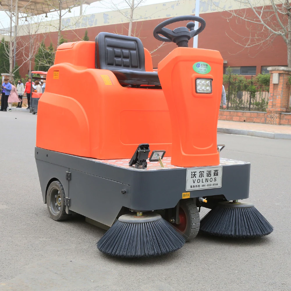 Jining High Quality Cheap Electric Cleaning Car Sweeper Machine Ride On ...