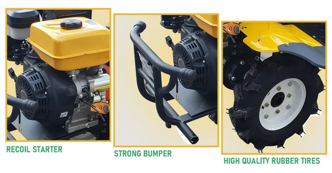 Mini 4WD Farm Tractors - Efficient Power Tiller Solutions