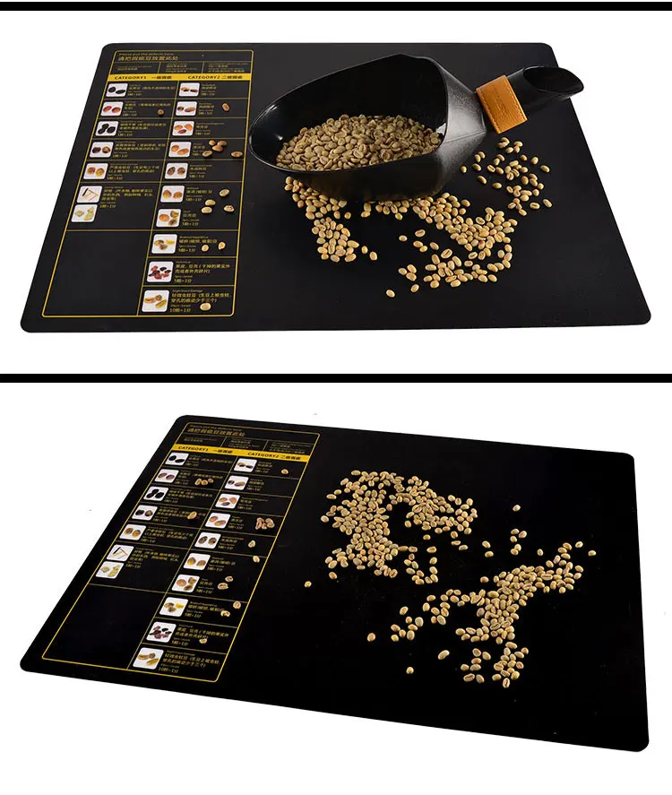 Green Coffee Beans Defect Grading Reference Pad by CAFEMASY