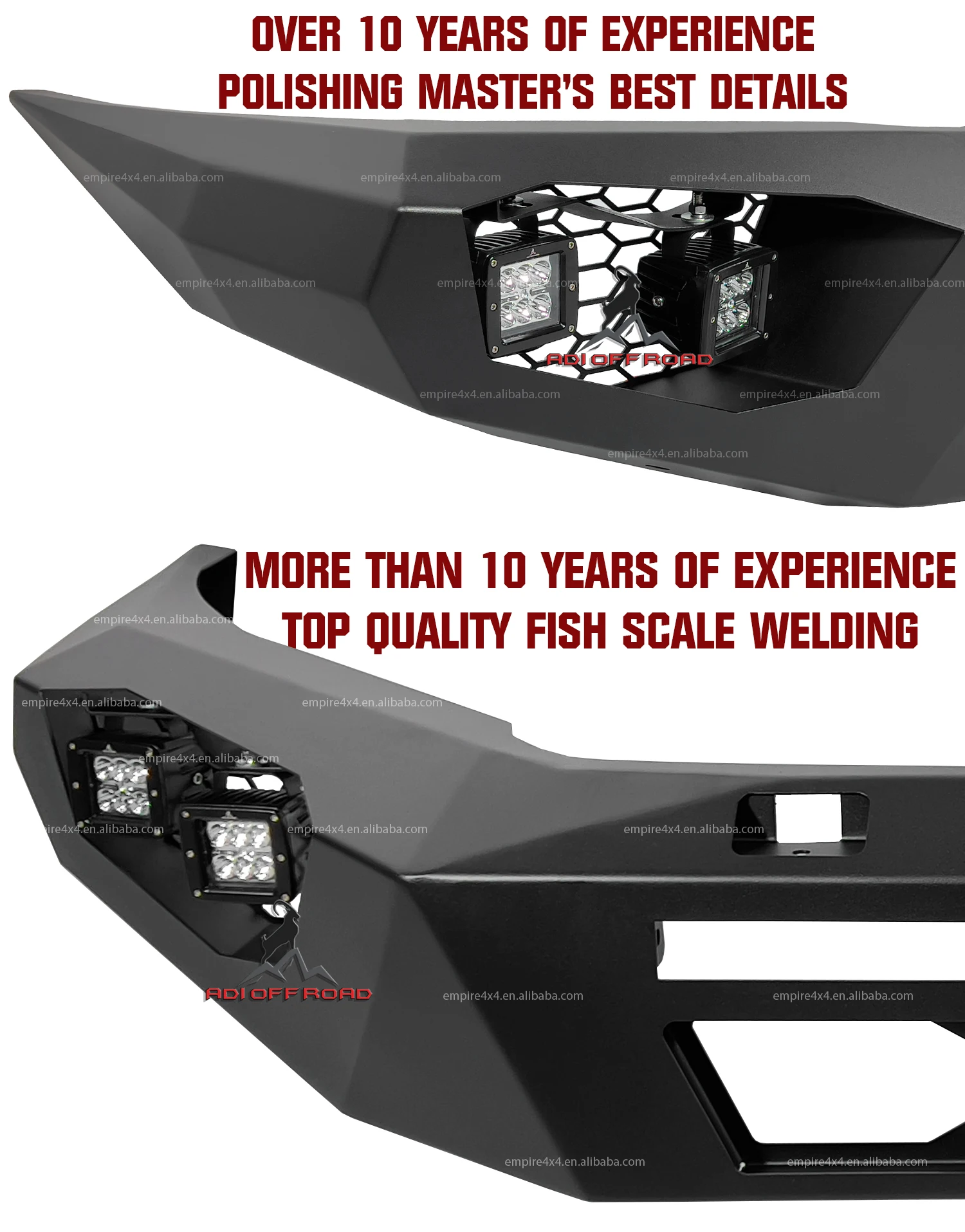 Top Quality! 4x4 Off Road Bullbar Steel Rear Bumper Car Bumper Front ...