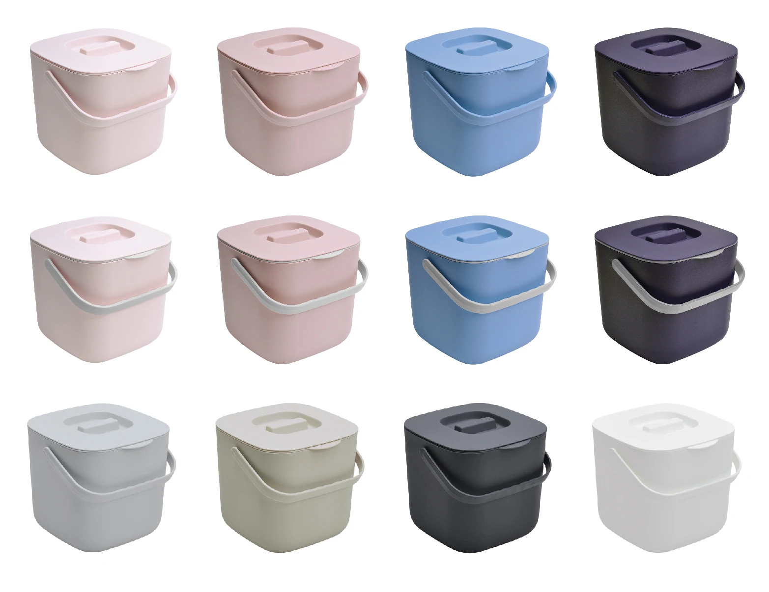 Wholesale 7 Litre Hot Plastic Kitchen Compost Bin
