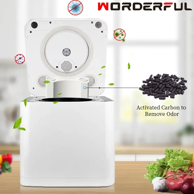 Electric Smart Food Waste Composter Turn Waste To Compost With A Single ...
