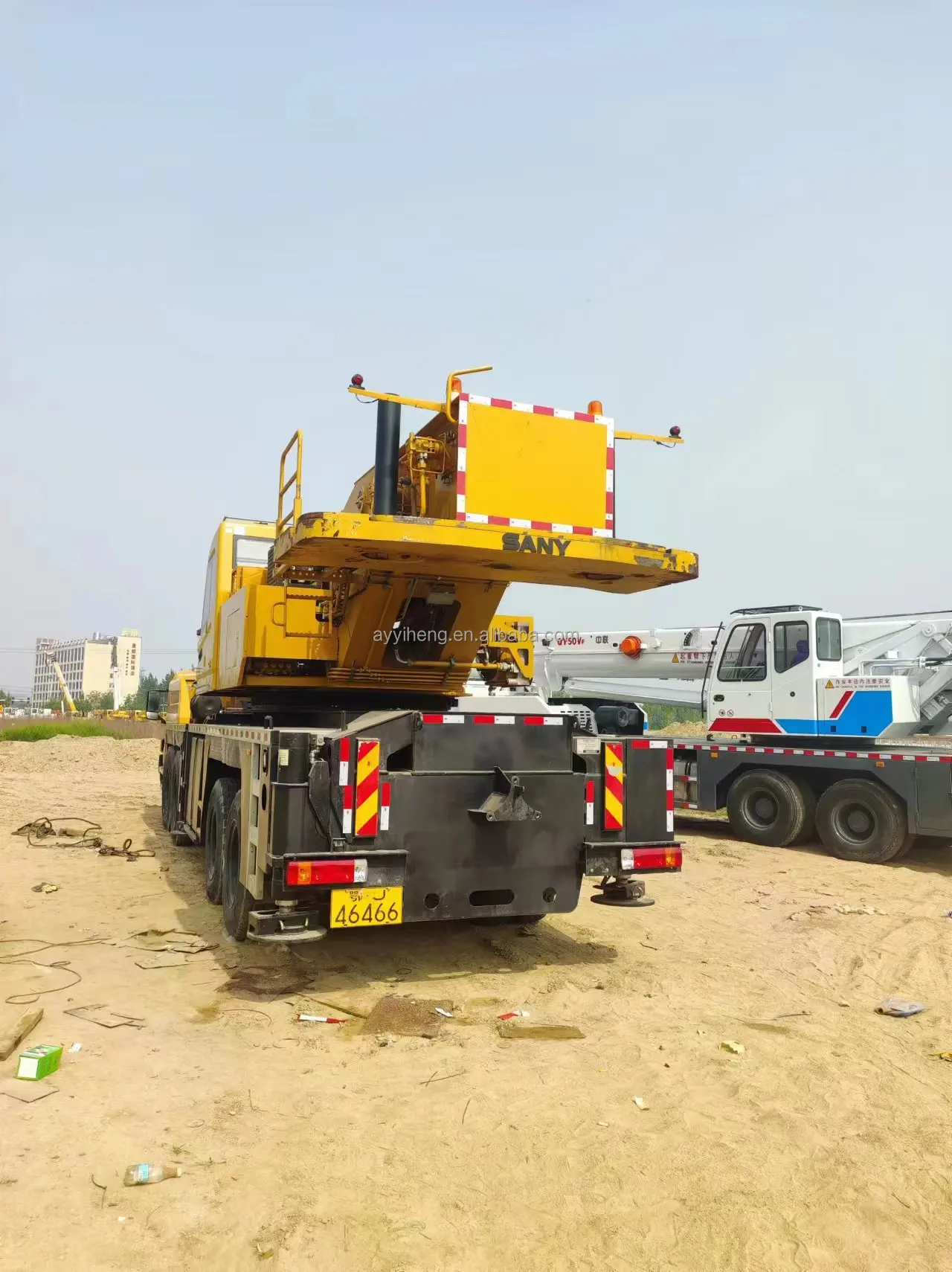 Cranes Sany Stc800 Qy80k 80ton Hydraulic Truck Crane In Efficine Hoist ...