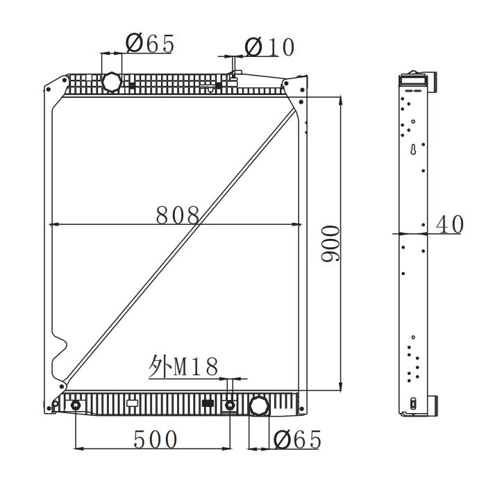 Actros 3341 3331 3355 3344 9425001003 A9425001003的Actros散热器| Alibaba.com