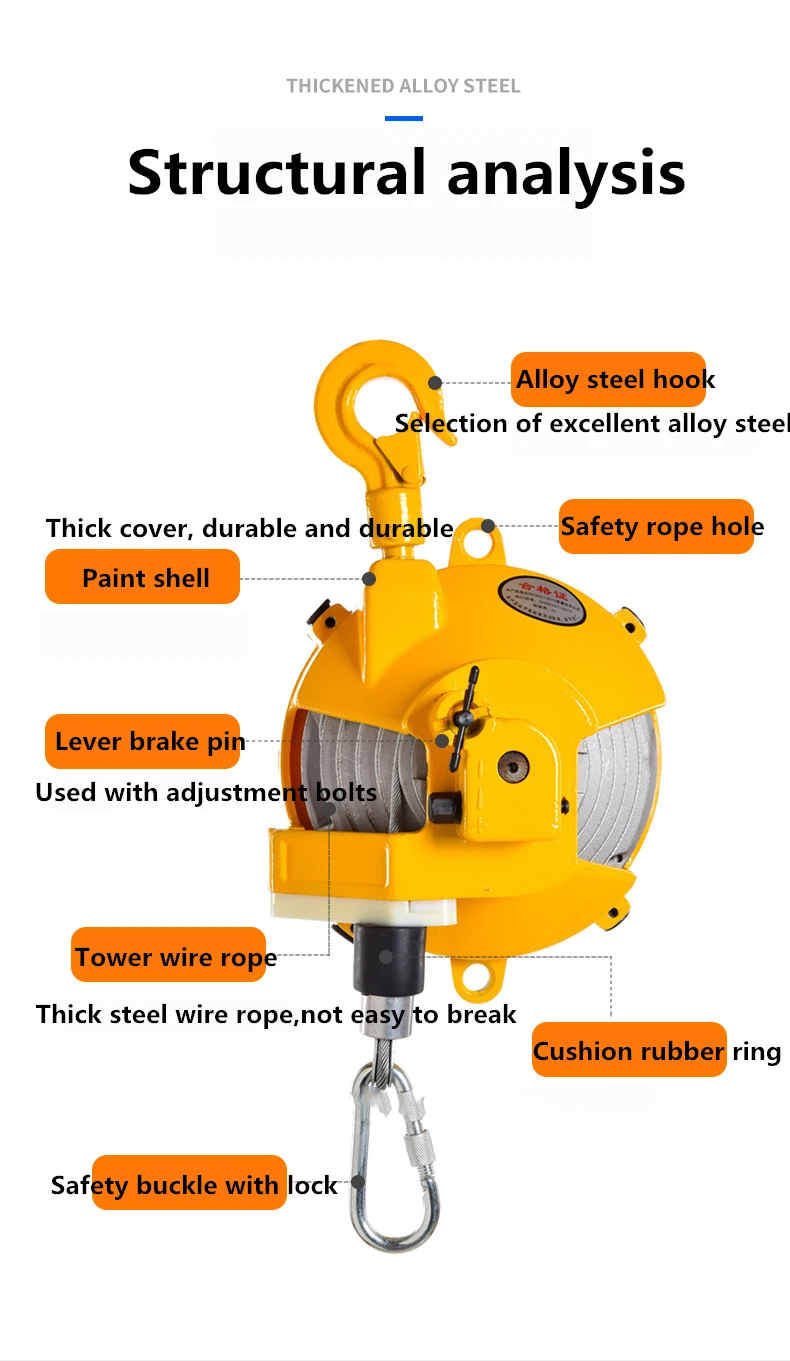 3kg to 360kg Tool Balancer - Customizable Support Solutions